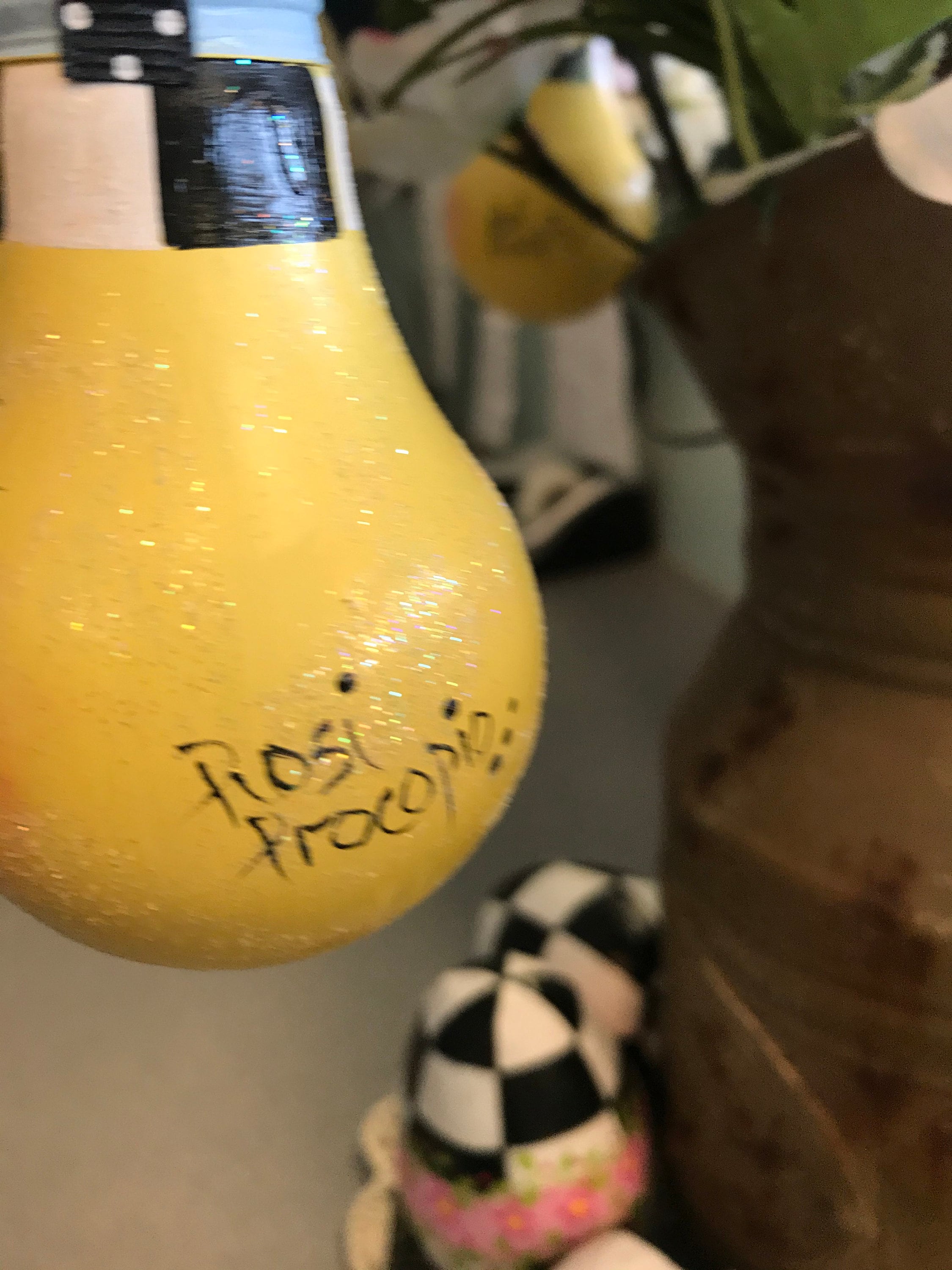 Easter Chick Light Bulb Ornament - Etsy