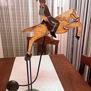VINTAGE Balance Pendulum Figure Cowboy With Horse - Etsy