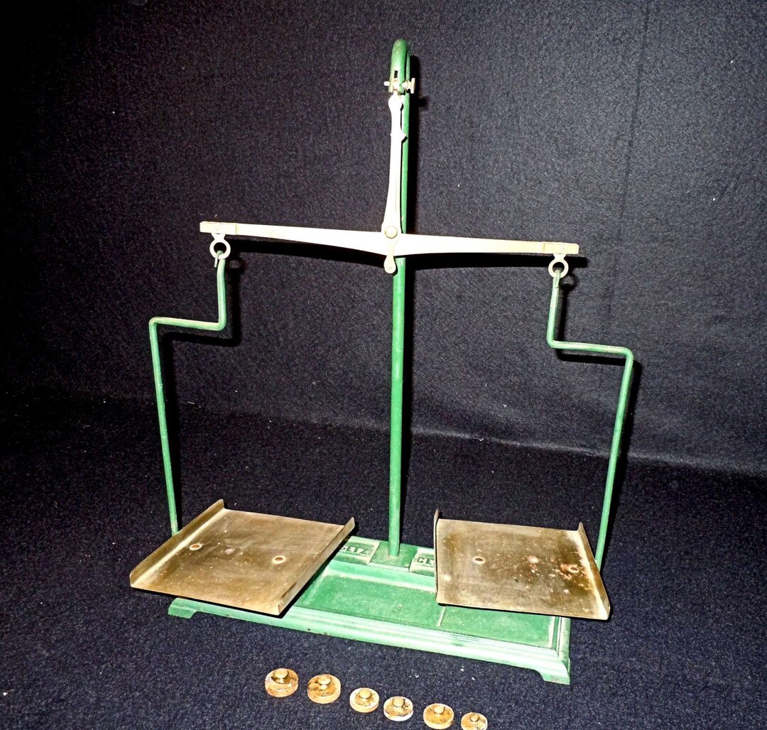 Antique Beam Balance Letter Scale Postal Scale With Weights - Etsy UK