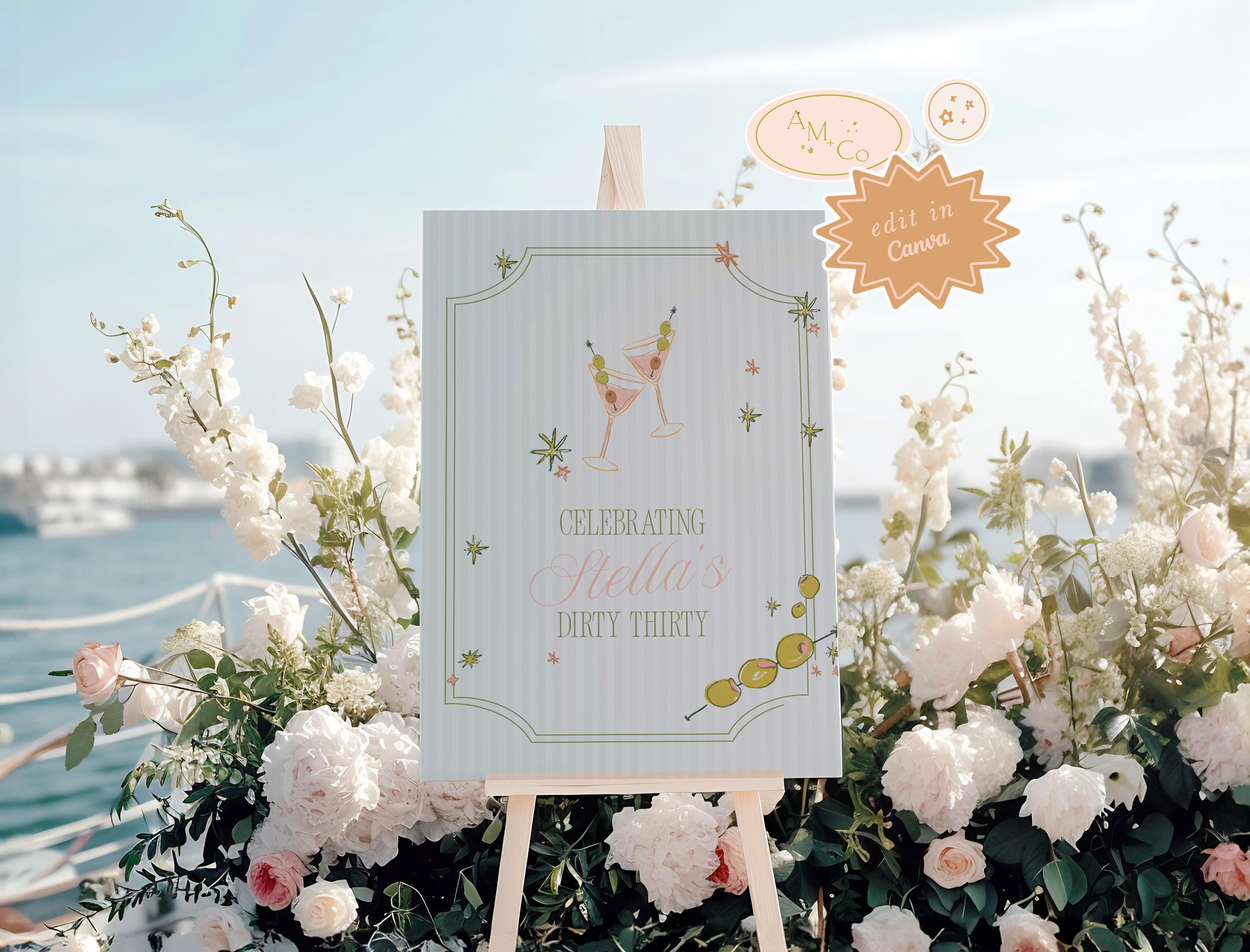 Tini Bit Older Birthday Party Welcome Sign | Digital Download | Fun ...