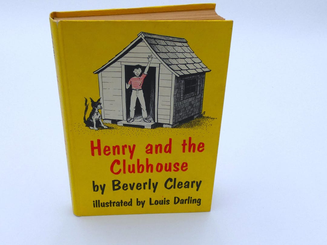Henry and the Clubhouse by Beverly Cleary: 1962 Book Club Edition - Etsy