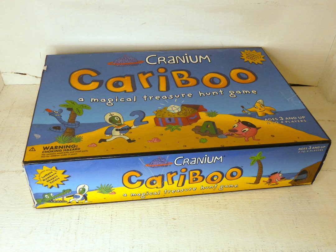 Cranium CARIBOO A Magical Treasure Hunt Game Complete Game in Original ...