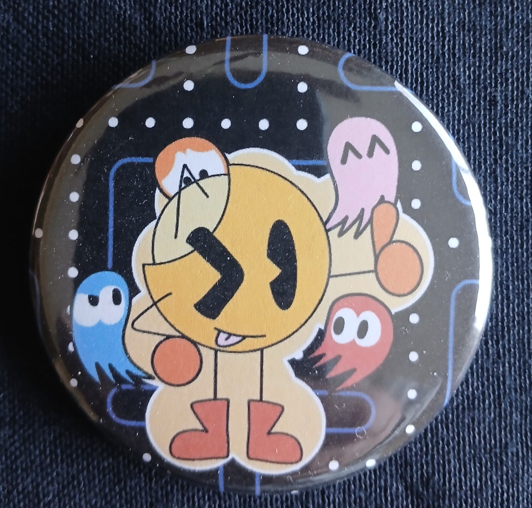Pacman Gumball Pin - Etsy