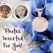 Photo Locket With Pictures Under Glass / Small Locket for Child - Etsy