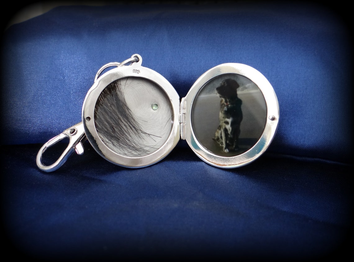 Locket in Sterling Silver 2 Photo Locket Engraved Design - Personalized ...