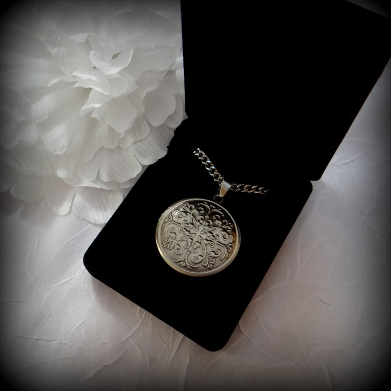 Antique Silver Men's Locket or Women's Locket for Men - Etsy