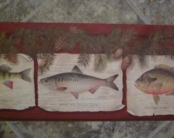 Fishing Wallpaper Border - Etsy