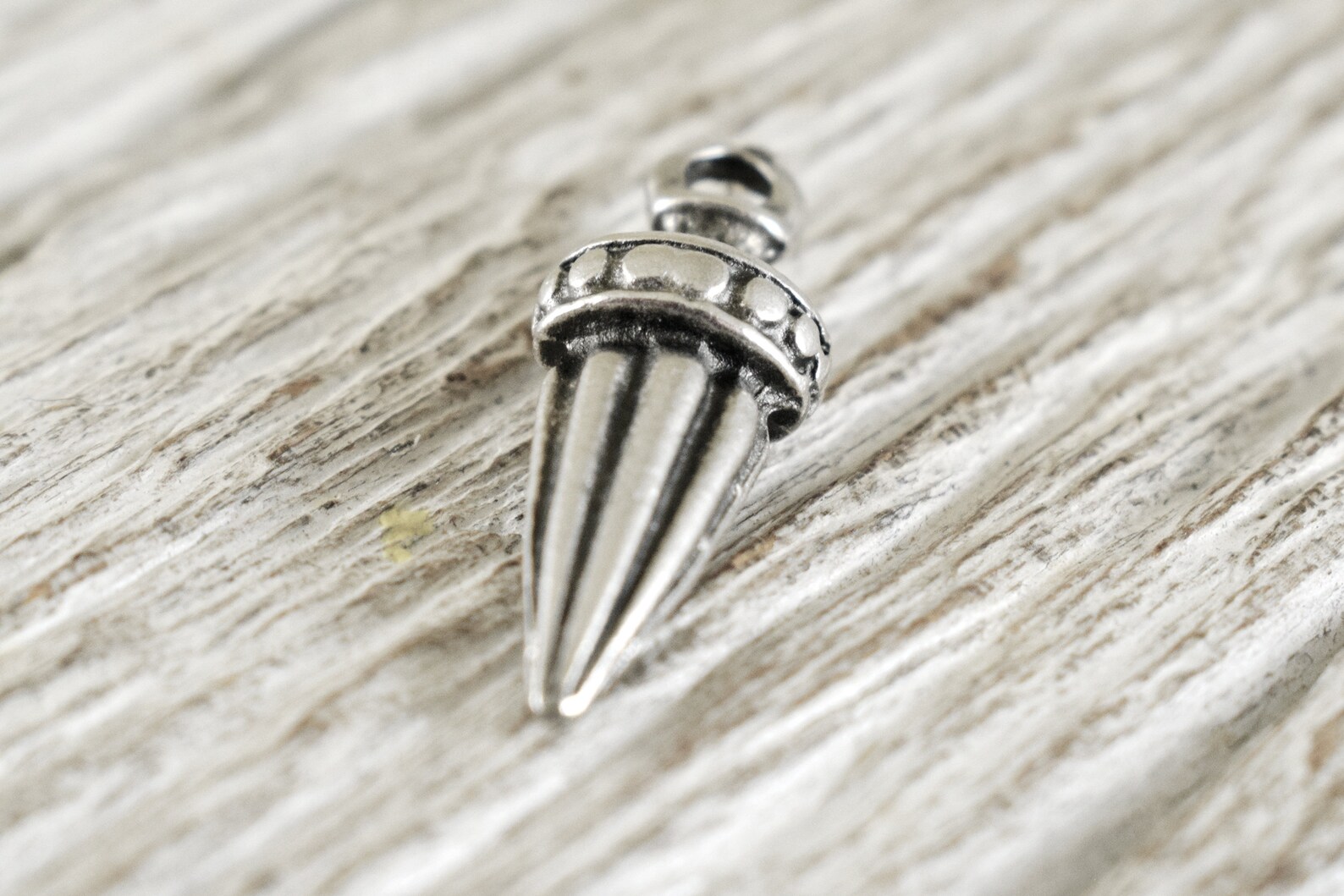 Spike Charms 25x9mm Antique Silver Ethnic Charms 2.5mm Loop - Etsy