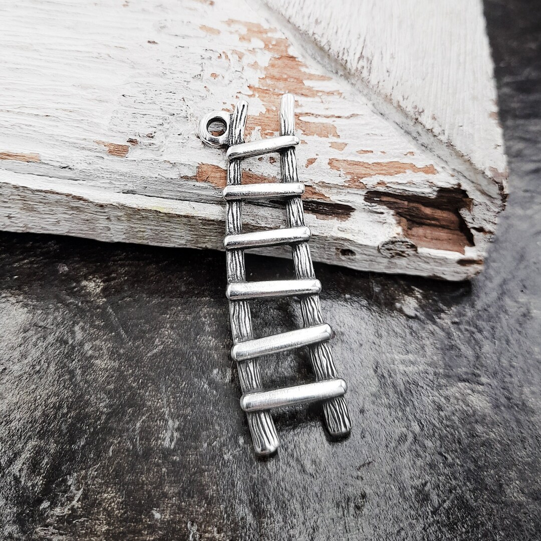 Silver Tone Ladder Charm Ladder Pendant 50x15mm 1 Piece - Etsy