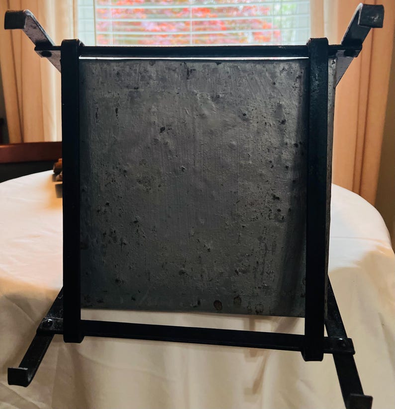 Antique Butter Churn, Primitive Churn Metal Tin Americana With Stand ...