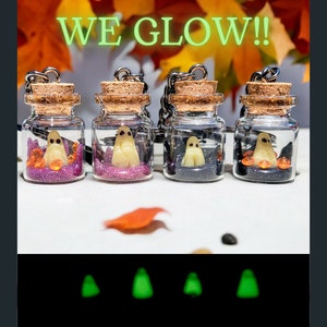 Glow-in-the-dark Ghost Keychain: Haunt Your Keys With Spooky Shine ...