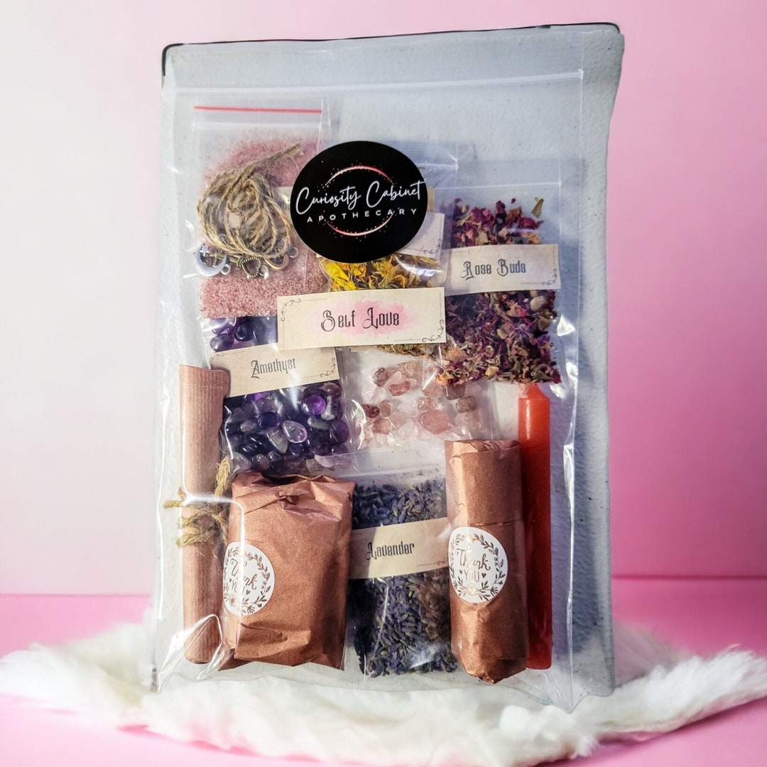 Self-love and Confidence Spell Jar Kit Witchcraft Talisman for ...