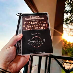 Professional Paranormal Investigator's Kit - Cleansing, Protection ...