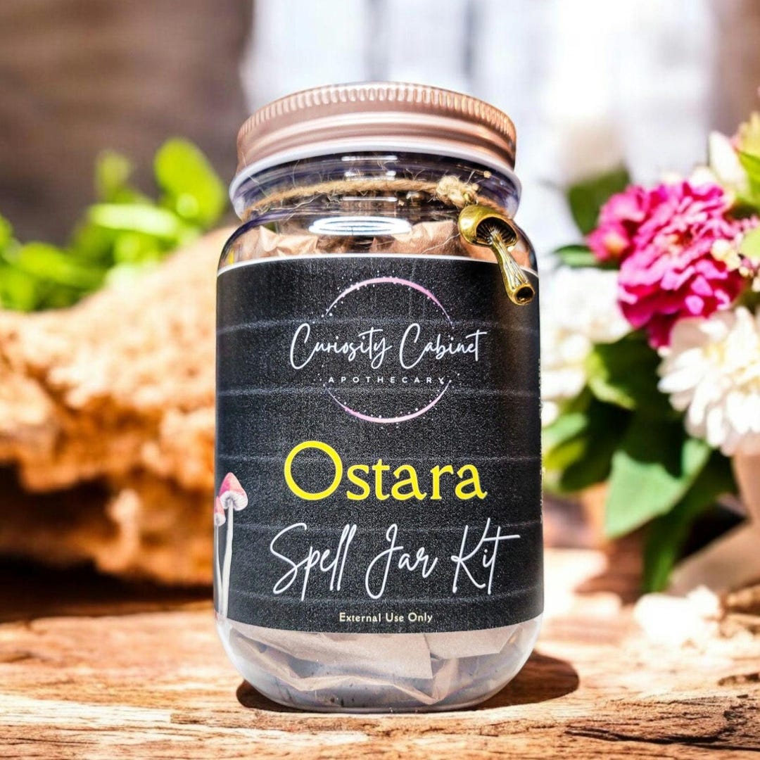 Ostara Spell Jar Kit | Spring Equinox | DIY Witchcraft | Pagan Rituals ...