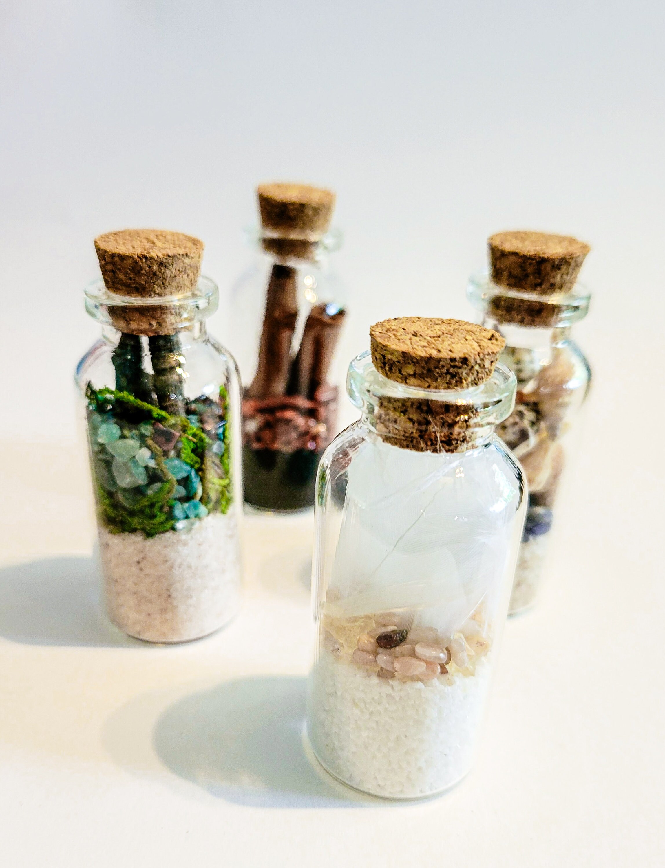 4 Elements Spell Jars Set Earth Air Fire Water: Perfect - Etsy