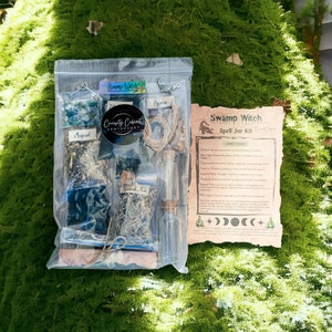 Swamp Witch Kit DIY | Deluxe Spell Jar Kit | Specially Sourced ...