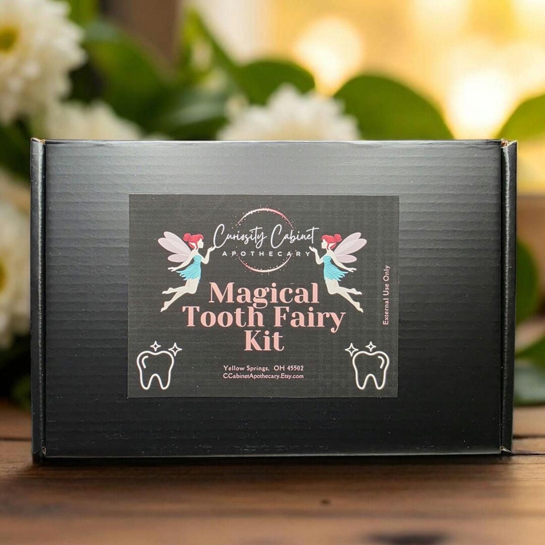 Luxury Magical Tooth Fairy Kit - Interactive Parent-child Crystal ...