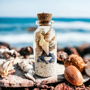 4 Elements Spell Jars Set - Earth, Air, Fire, Water: Perfect for Altar ...