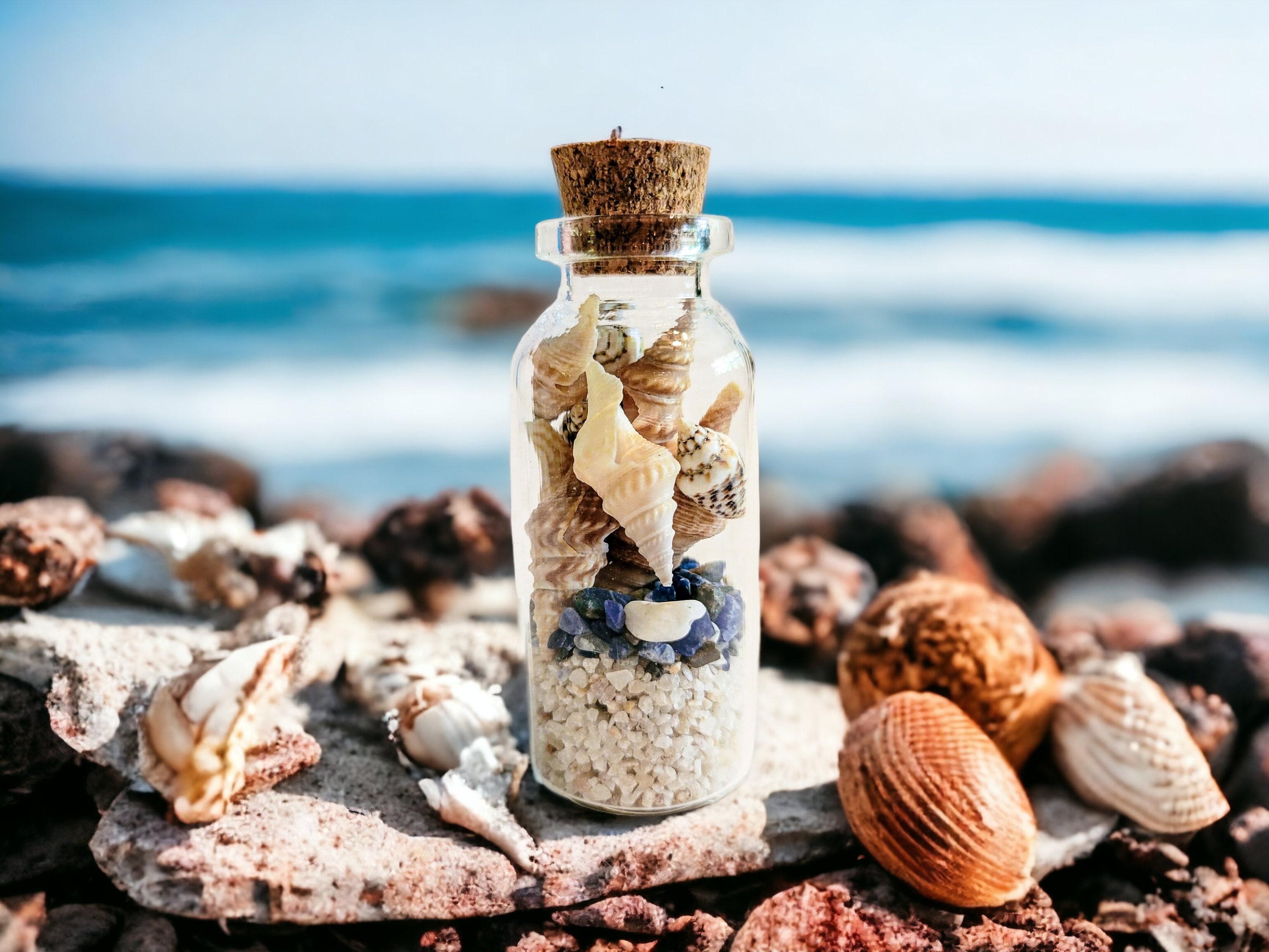 4 Elements Spell Jars Set - Earth, Air, Fire, Water: Perfect for Altar ...
