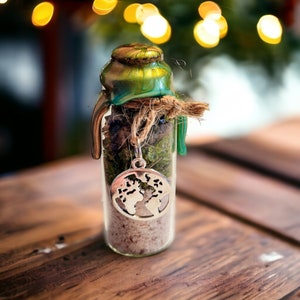 4 Elements Spell Jars Set DELUXE - Earth, Air, Fire, Water: Perfect for ...