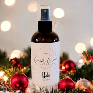 Yule Room Spray - Essential Oil Holiday Home Fragrance - Pine Scent ...