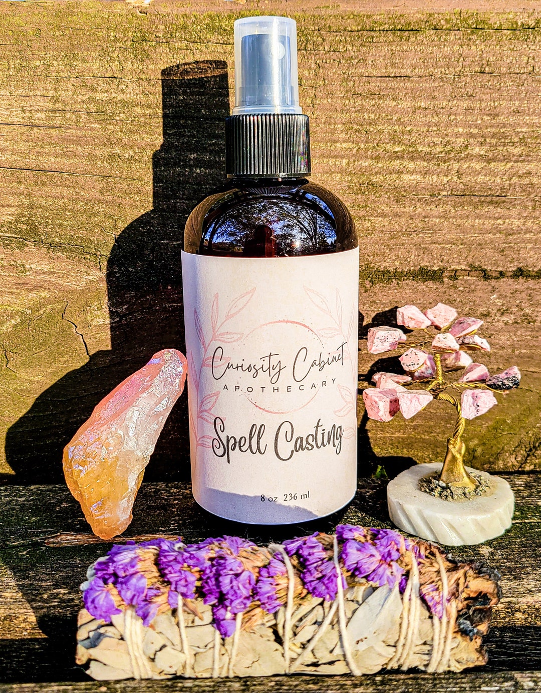 Witchy Essential Oil Room Spray - Spell Casting - Warm, Woodland ...