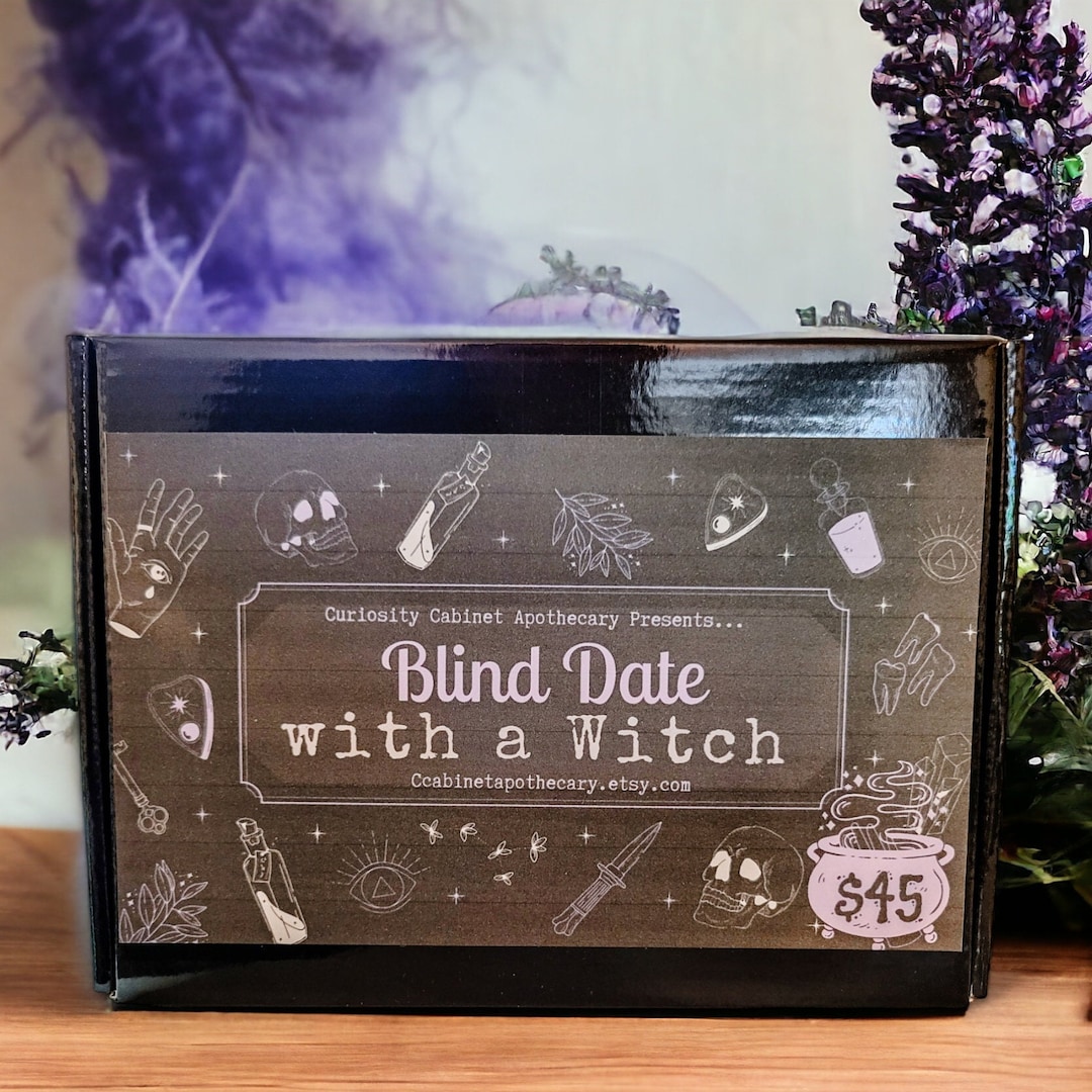 Large Witchcraft Mystery Box Gift Set Surprise Witchcraft DIY Occult ...