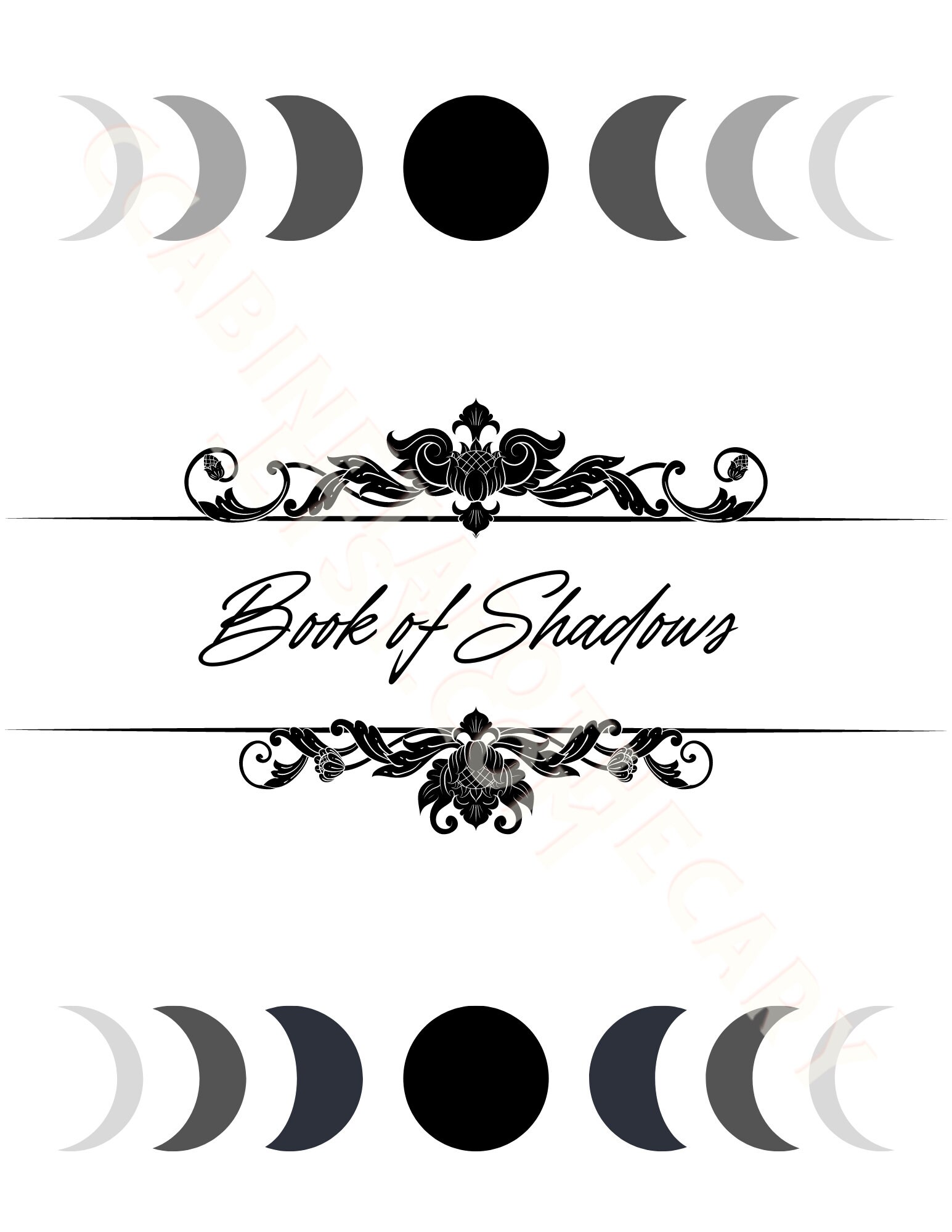 DIY Grimoire Pages Bundle: Instant Download Printable - Etsy