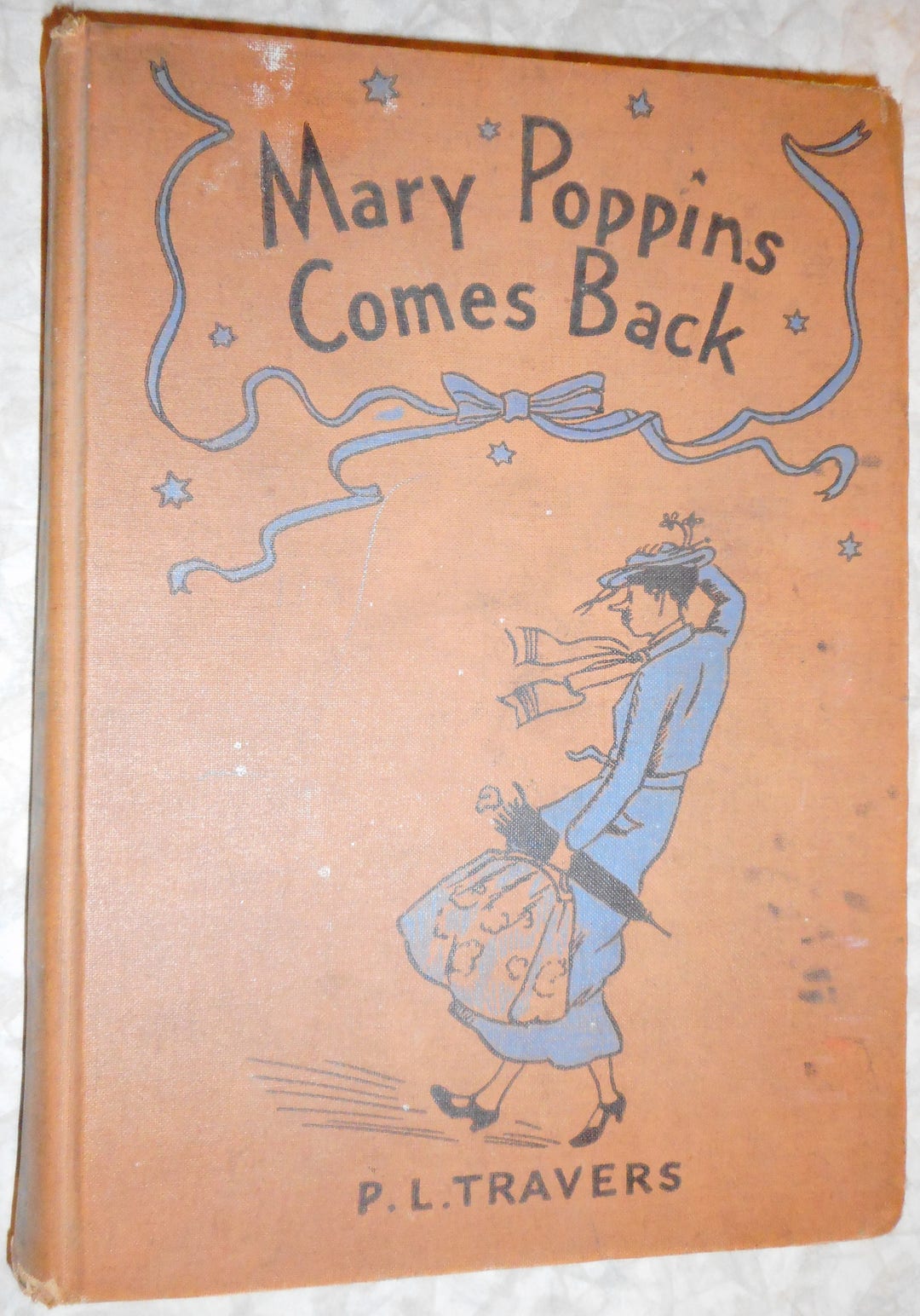 Mary Poppins Comes Back, P.L. Traverse, 3rd Printing, Vintage 1937 Book ...