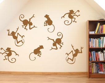 Funky wall decals | Etsy