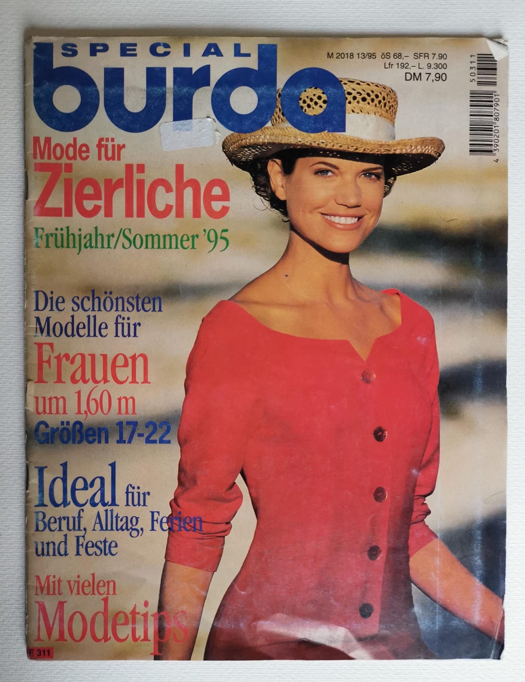 Burda Special S/S 1995 With Instructions, Vintage Pattern, Fashion Magazine Vintage, Fashion ...
