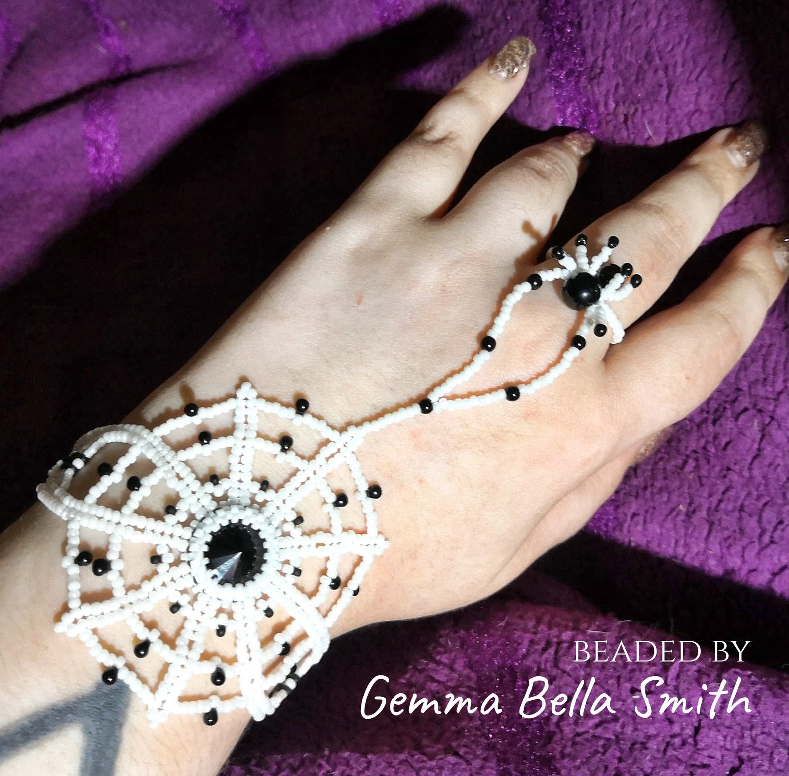 Spiderweb Slave Bracelet Tutorial - Etsy UK