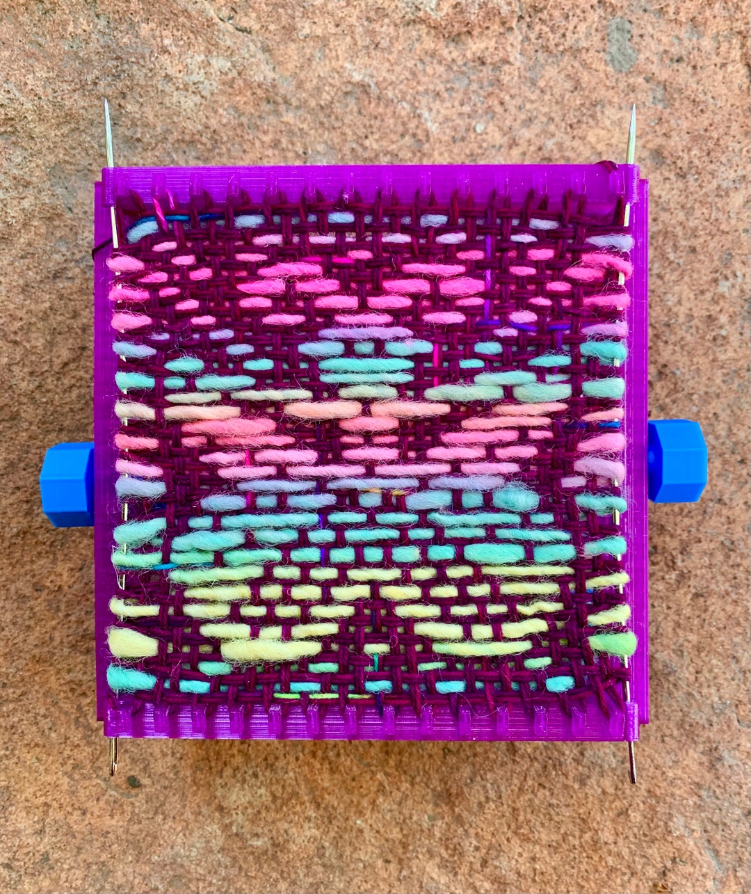 Small Freeform Overshot Pattern Chart: Butterfly 1 Weaving Pattern Pin ...