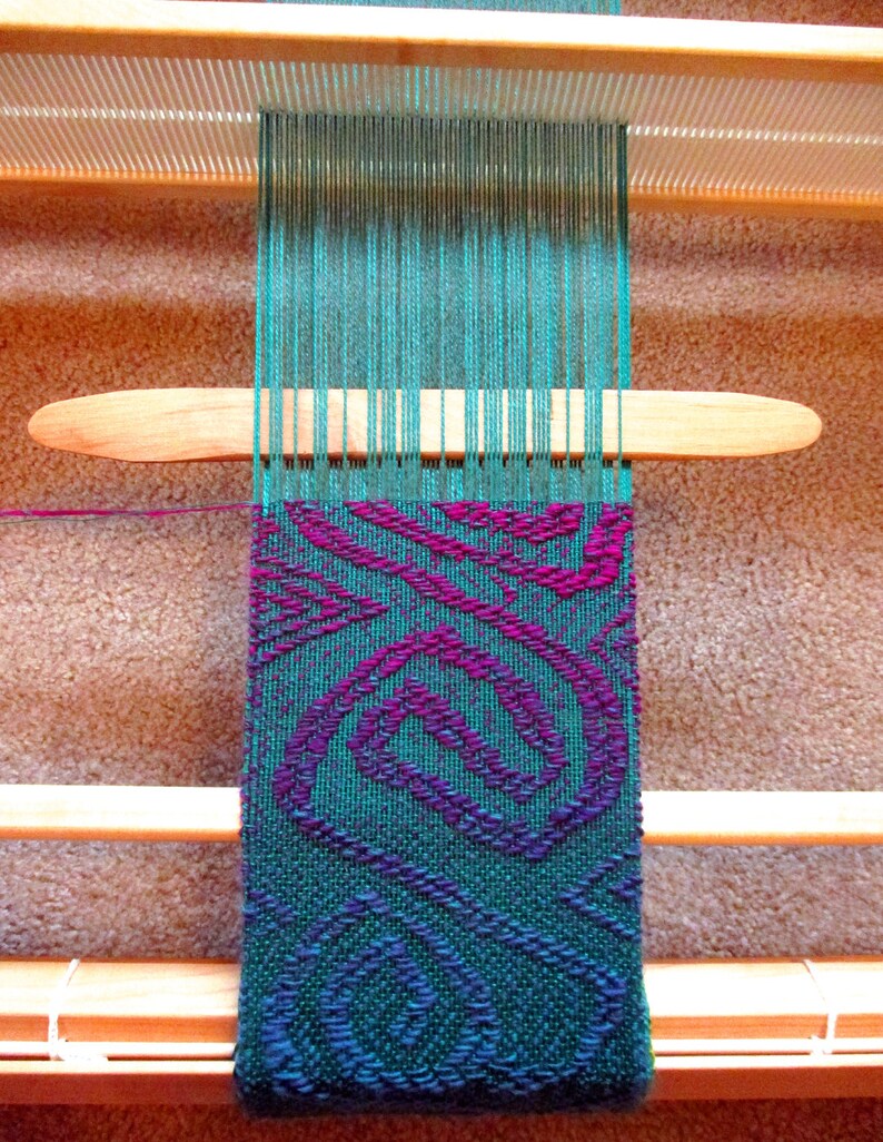 CHART Triangular Tiles Rigid Heddle Weaving Pattern Freeform - Etsy