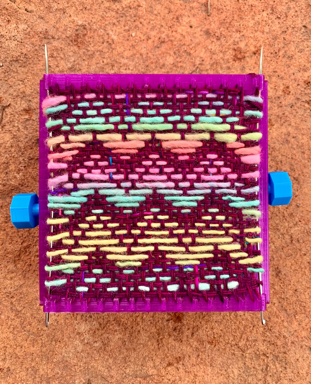 Small Freeform Overshot Pattern Chart: Zigzag 1 Weaving Pattern Pin ...