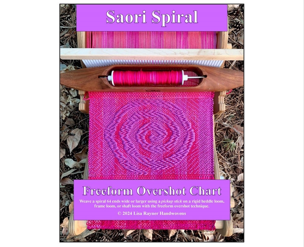 Saori Spiral Weaving Pattern Freeform Overshot Rigid Heddle PDF Ebook ...