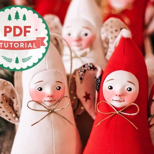 Christmas Angel Pattern 13 PDF Sewing Tutorialsoft - Etsy