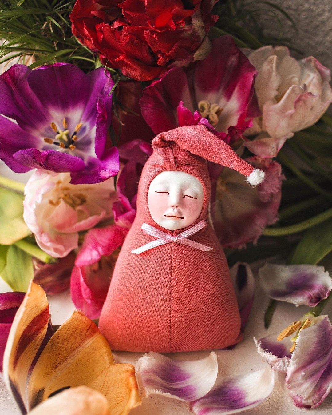 Christmas Elf Doll Stuffed With Dried Lavender Calming Christmas Elf ...