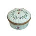 Georgian Enamel Patch Box Decorated With Forget Me Nots and Roses, A ...