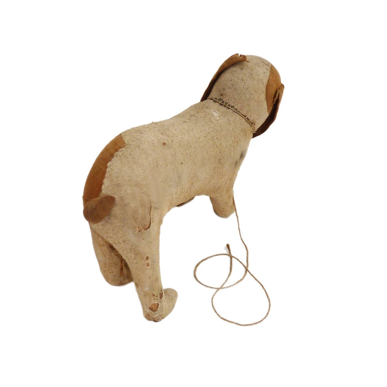 1920's Rare Buff Coloured Terrier Dog Toy With Tan Patches - Etsy
