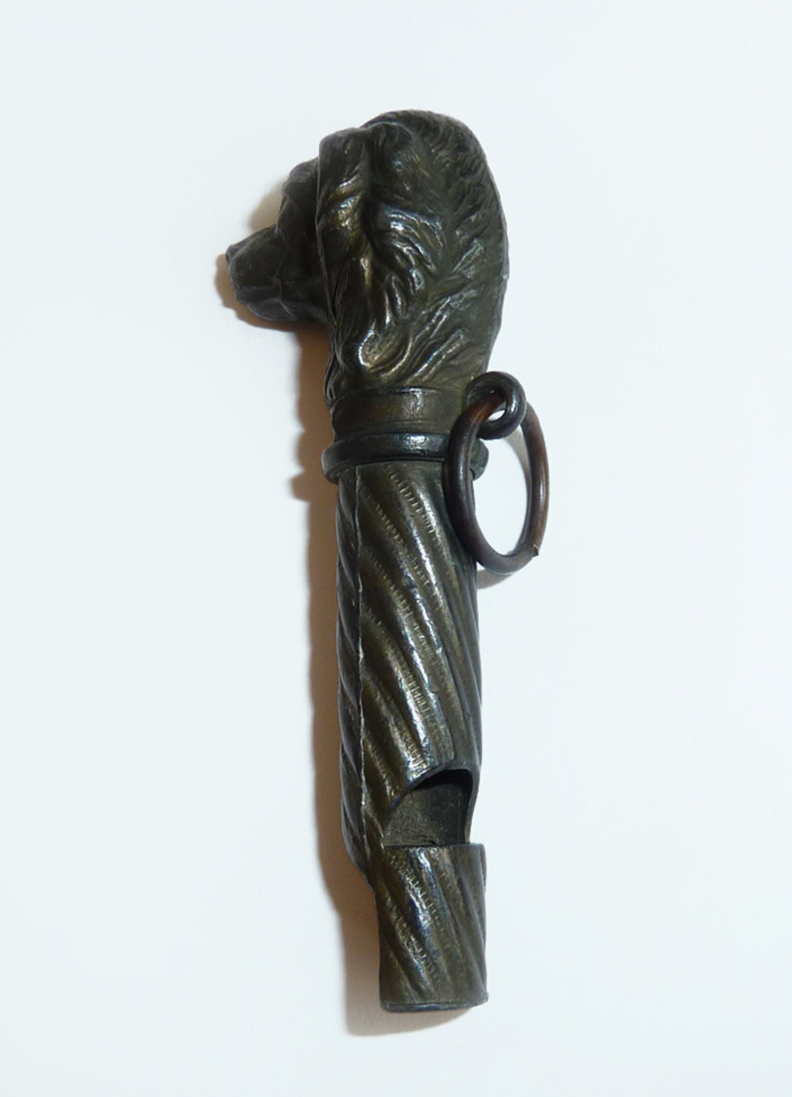 Victorian Cast Metal Hound Head Whistle - Etsy