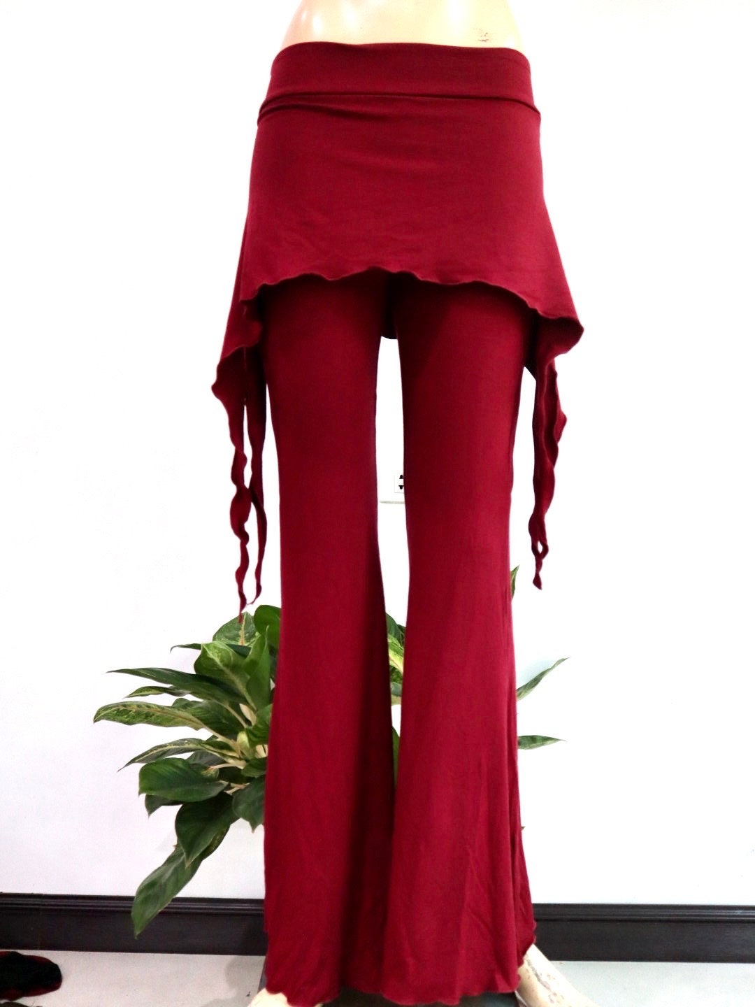Wide Flare Lace Bell Bottoms Valentine• Flared Trousers • Flared Hot ...