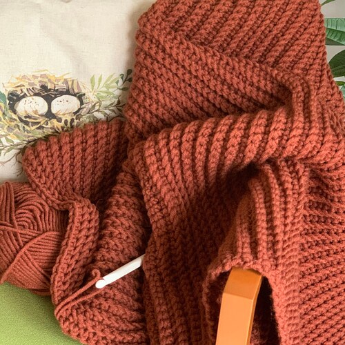 Crochet Pattern//chunky Crochet Throw Blanket Ribbed Chunky - Etsy