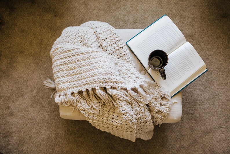 Crochet Pattern//chunky Crochet Throw Blanket - Ribbed Chunky Crochet ...