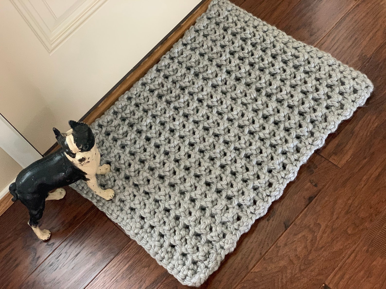 Crochet Pattern Easy Crochet Doormat Crochet Bath Rug - Etsy