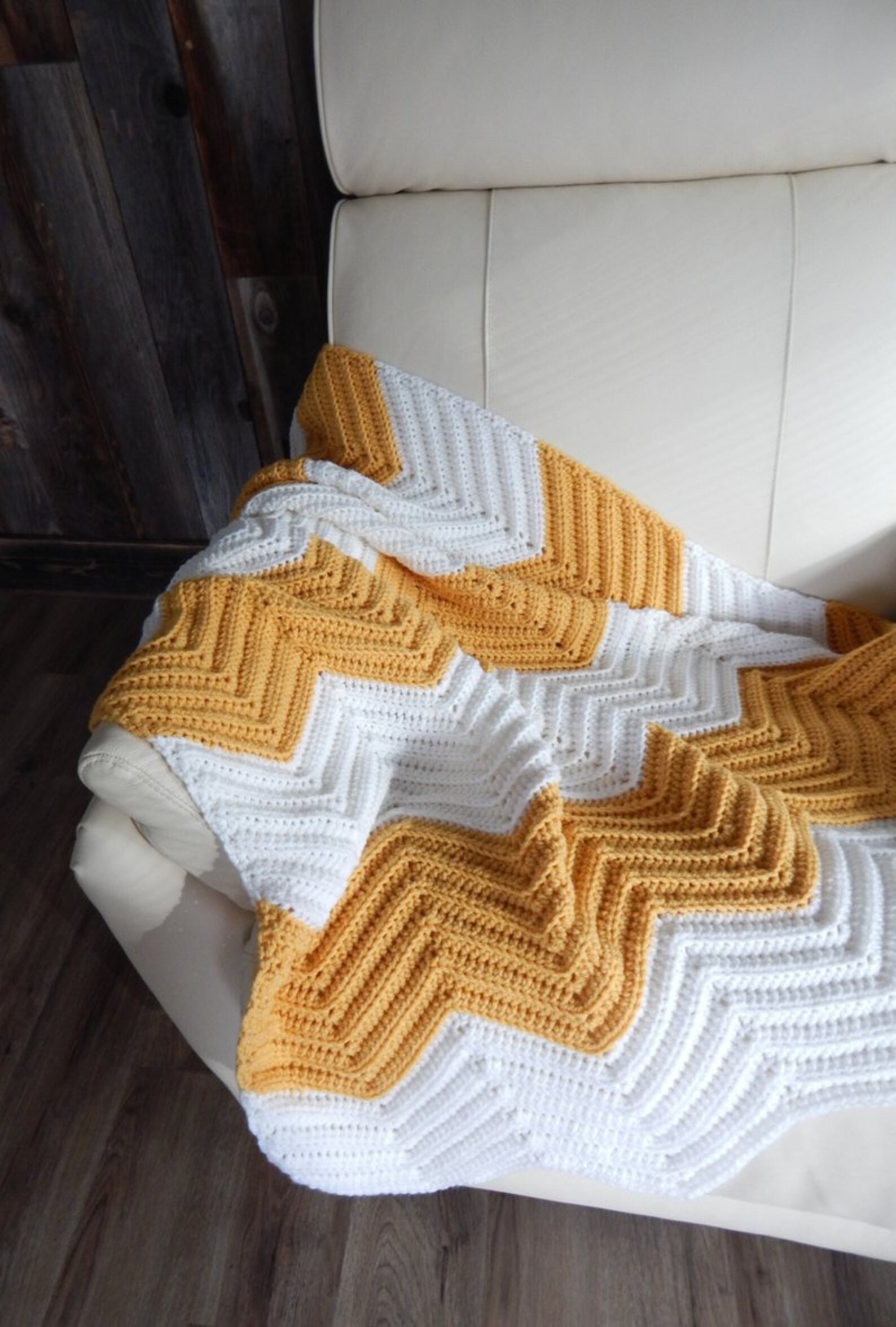 Crochet Pattern Crochet Chevron Throw Chevron Blanket | Etsy