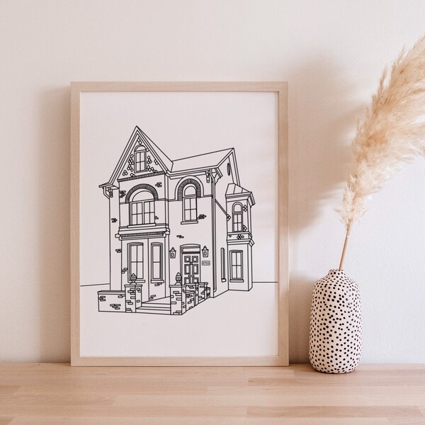 Personalized Art Drawing Scenery - Etsy