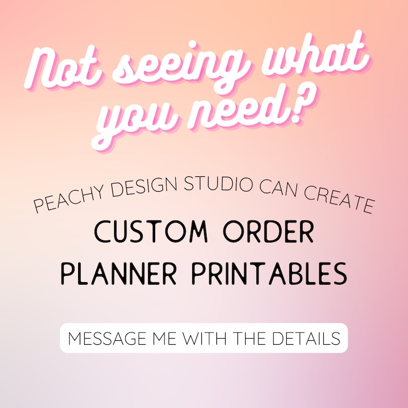 Any Year at A Glance, INSTANT DOWNLOAD, Printable Yearly Calendar ...