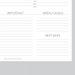 Week at A Glance, INSTANT DOWNLOAD, Weekly Overview, Printable Calendar ...