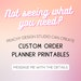 Week at A Glance, INSTANT DOWNLOAD, Weekly Overview, Printable Calendar ...